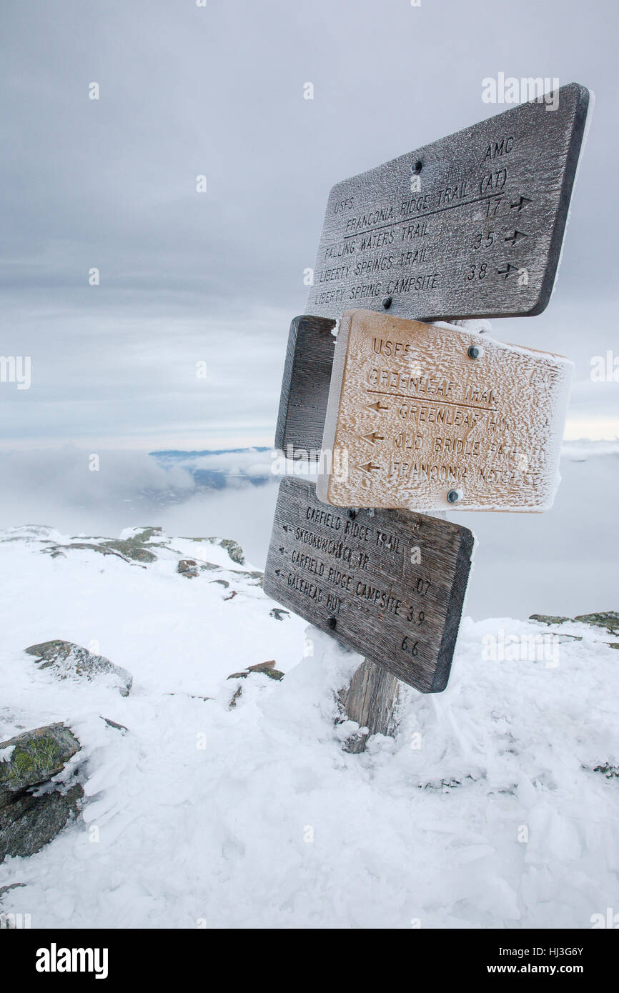 Summit sign on summit mount hi-res stock photography and images - Alamy
