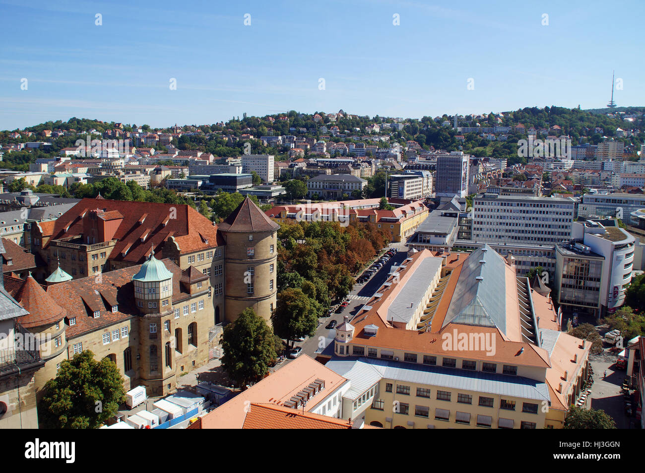 stuttgart, sight, view, outlook, perspective, vista, panorama, lookout ...