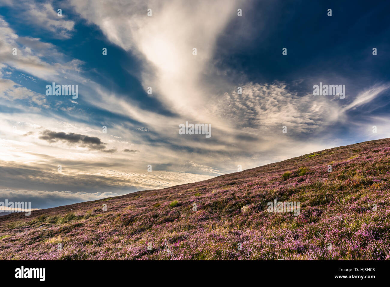 The Nire Valley, Comeragh Mountains, County Waterford, Ireland Stock ...