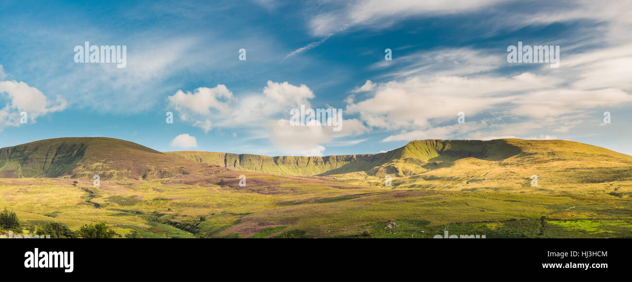 The Nire Valley, Comeragh Mountains, County Waterford, Ireland Stock ...