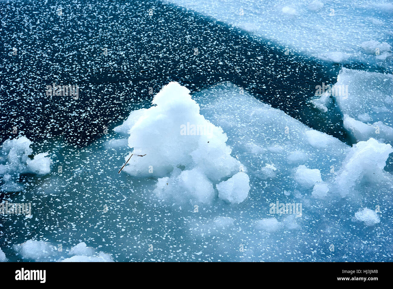 Winter scenes with happy kids and amazing pure nature beauty of snow ...