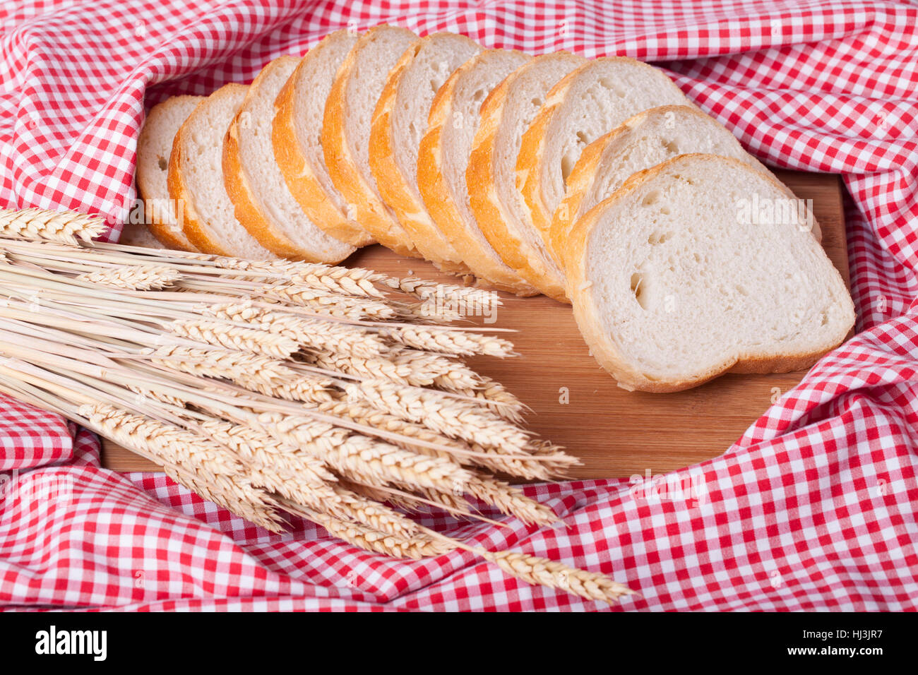 Bread flour, Selective focus and small depth of field Stock Photo - Alamy