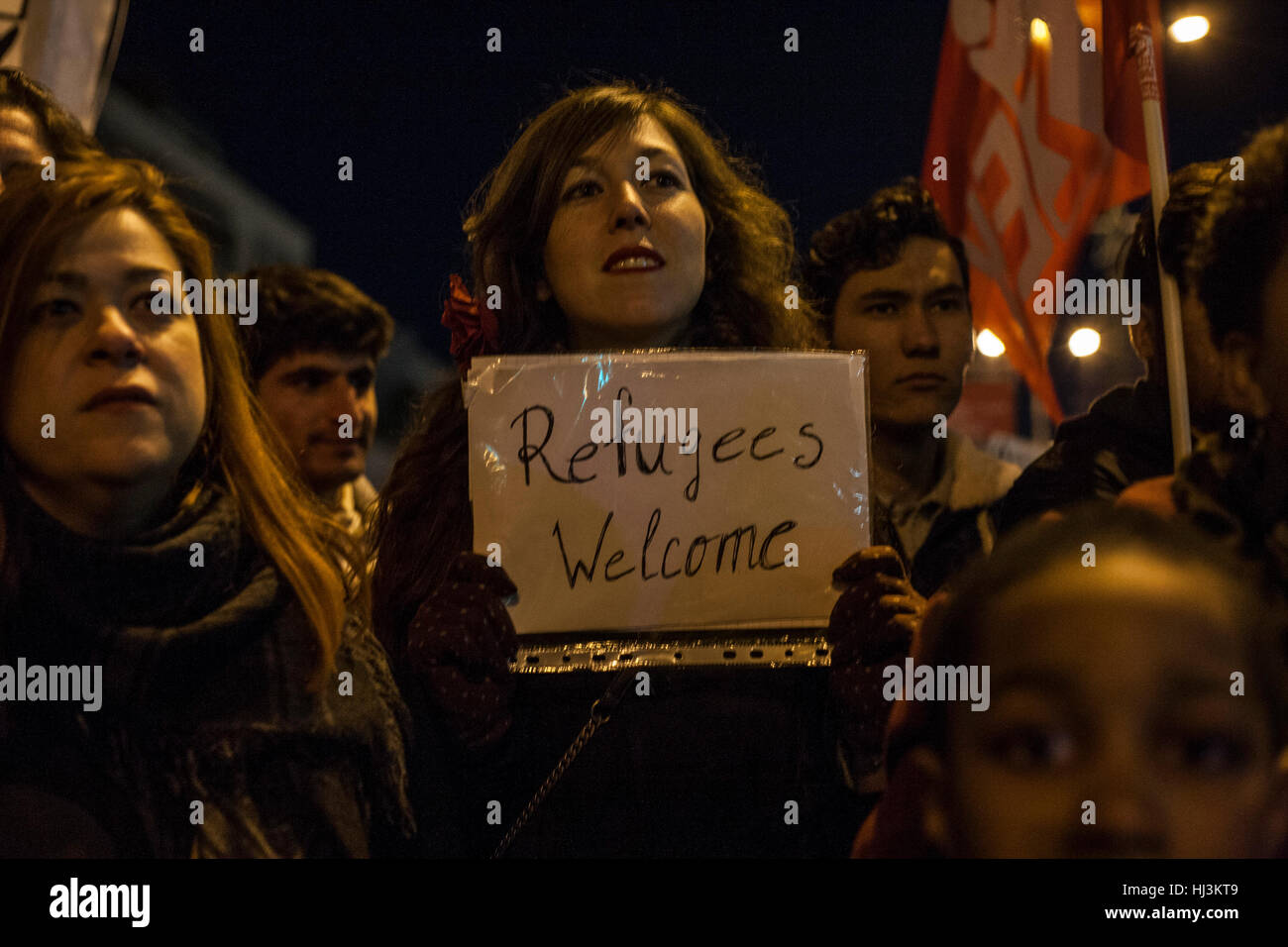 Slogans picket hi-res stock photography and images - Alamy