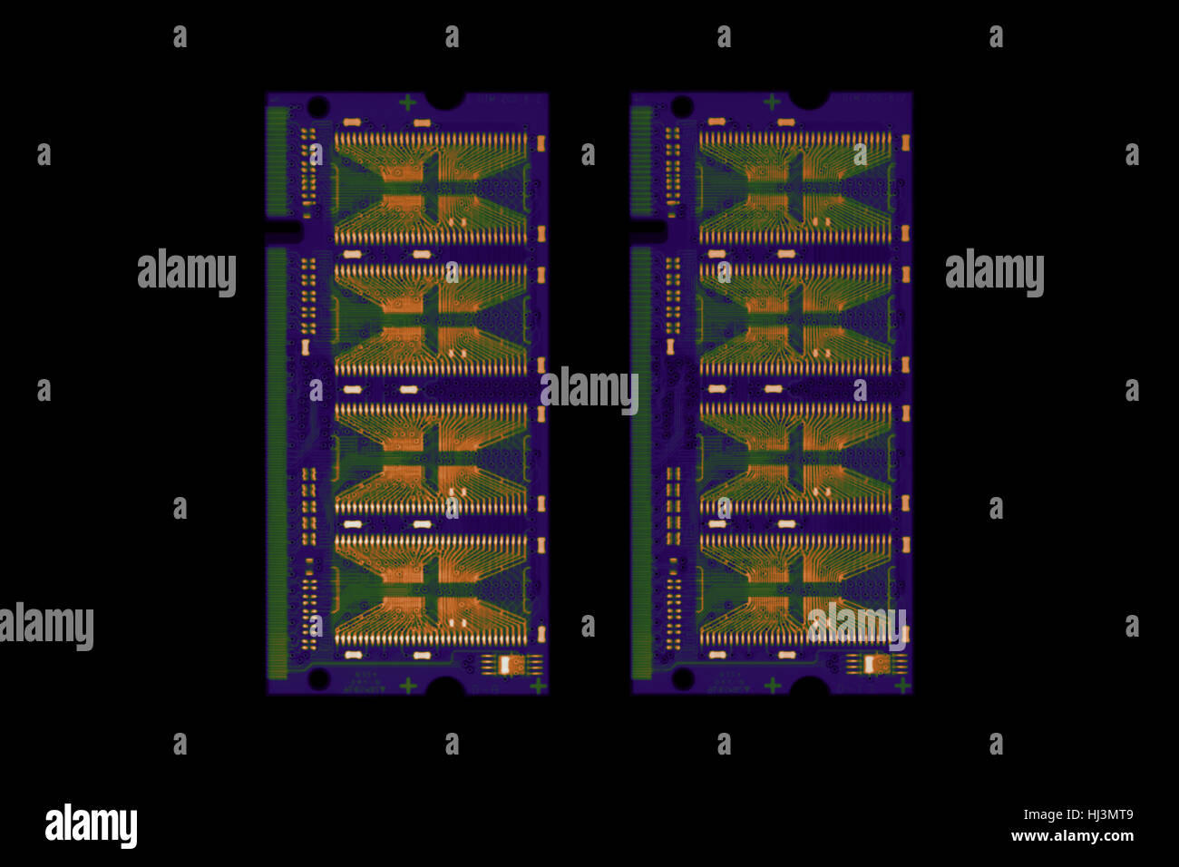 Computer memory X-ray Stock Photo - Alamy