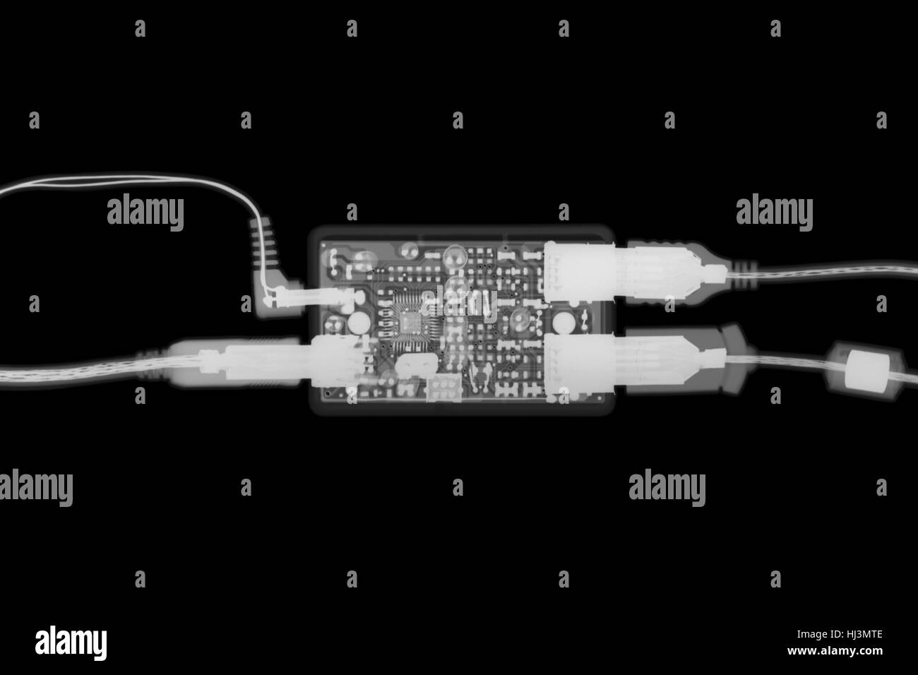 USB hub X-ray Stock Photo - Alamy