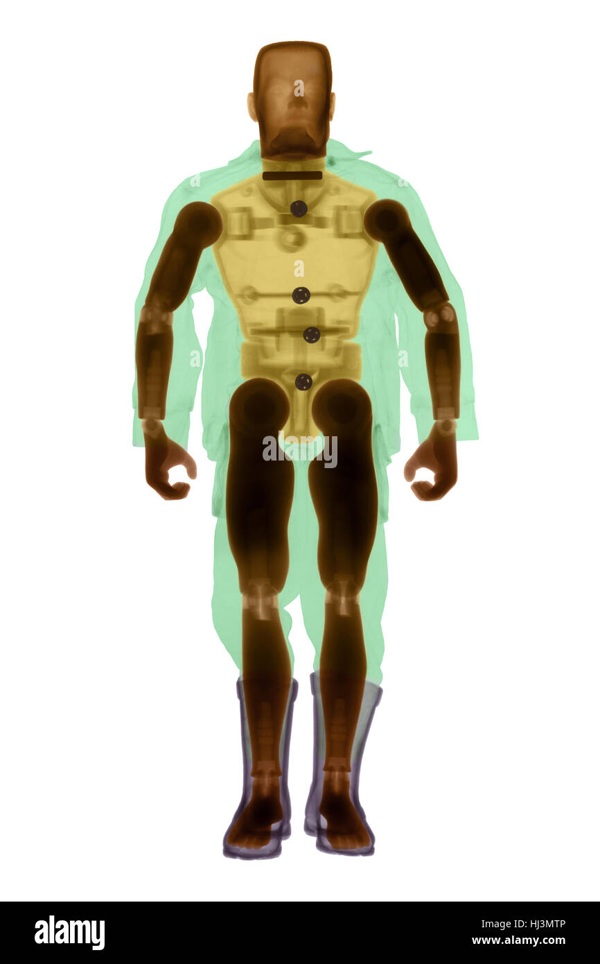 Action figure X-ray Stock Photo - Alamy