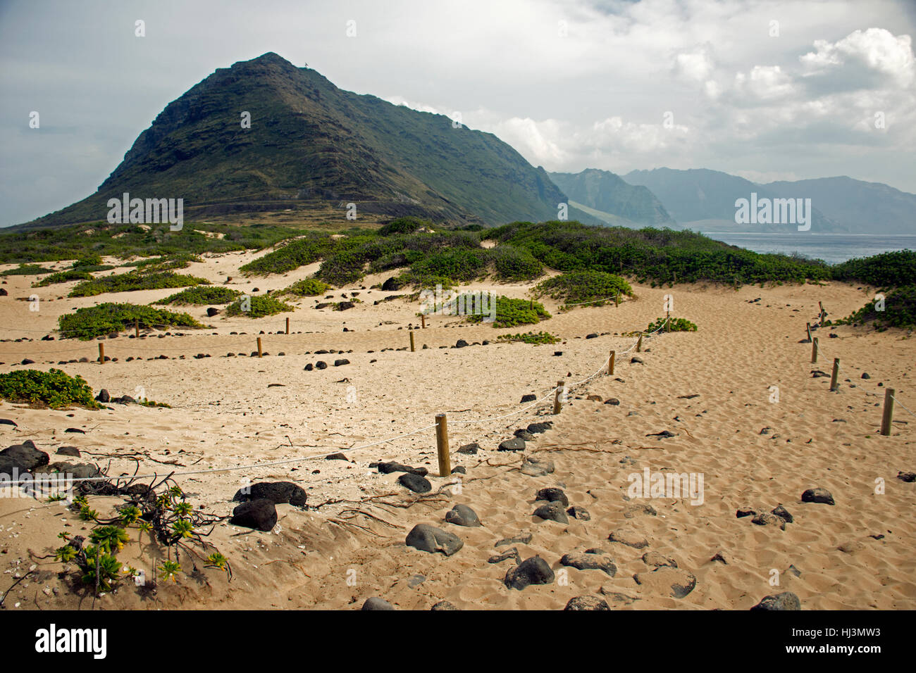Kaena Point, North Shore, Oahu, Hawaii, USA Stock Photo - Alamy
