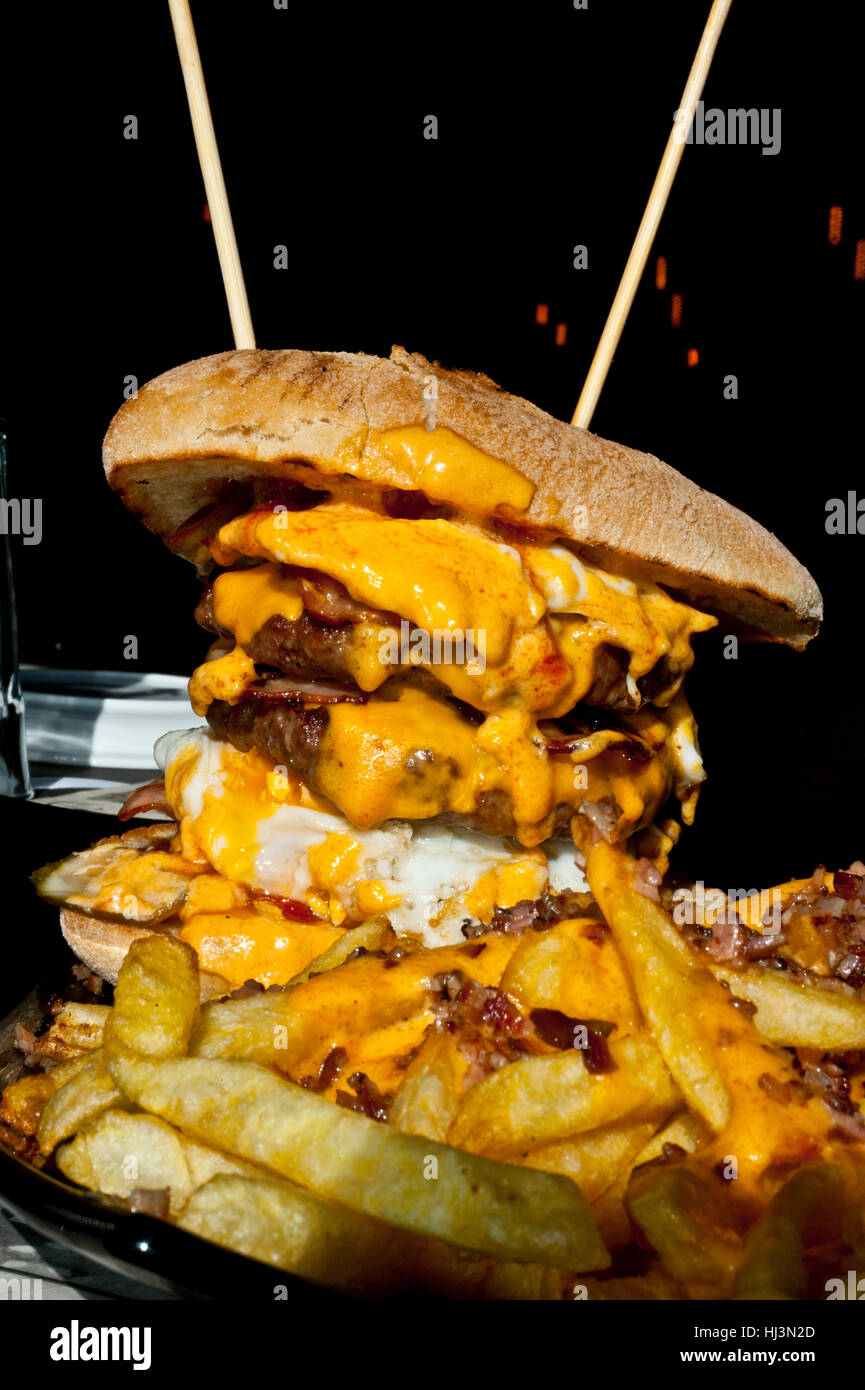 Buchers burger hi-res stock photography and images - Alamy