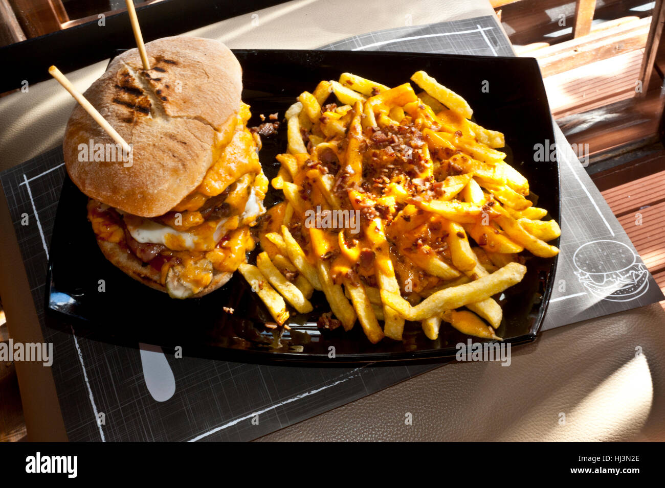 Buchers burger hi-res stock photography and images - Alamy