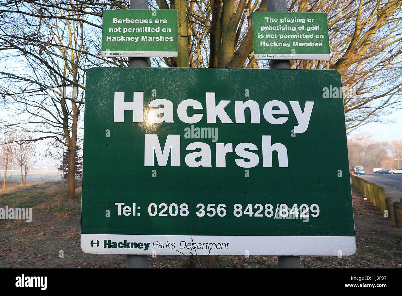 Hackney Marshes Football View Stock Photos & Hackney Marshes Football ...