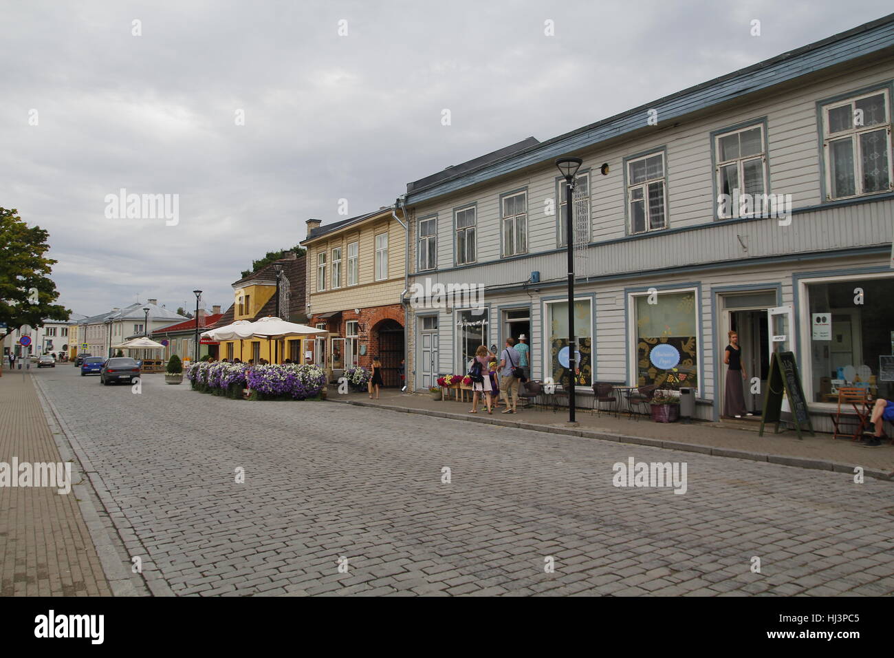 Haapsalu city view, Estonia Stock Photo - Alamy