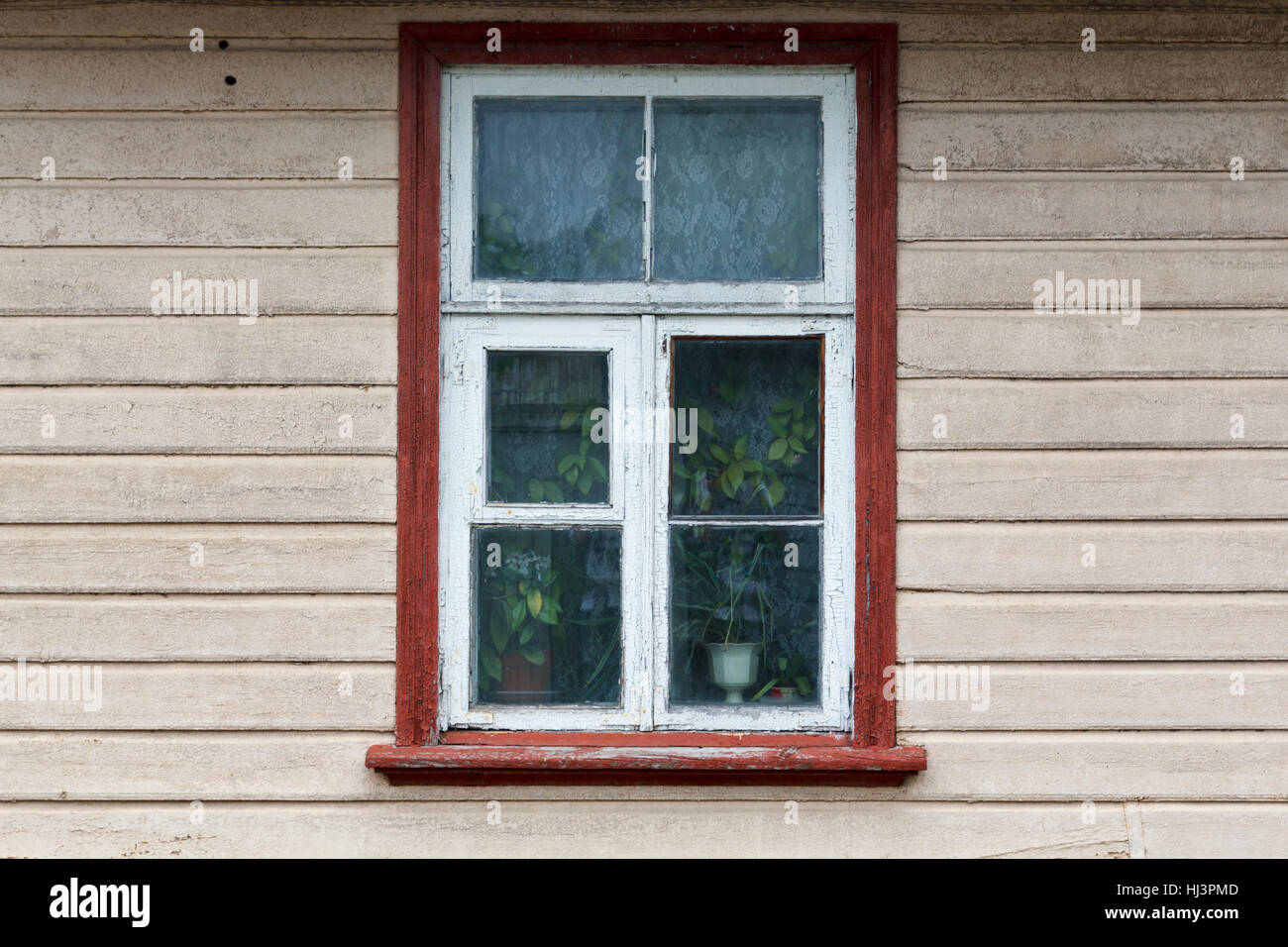 Old wooden window Stock Photo - Alamy
