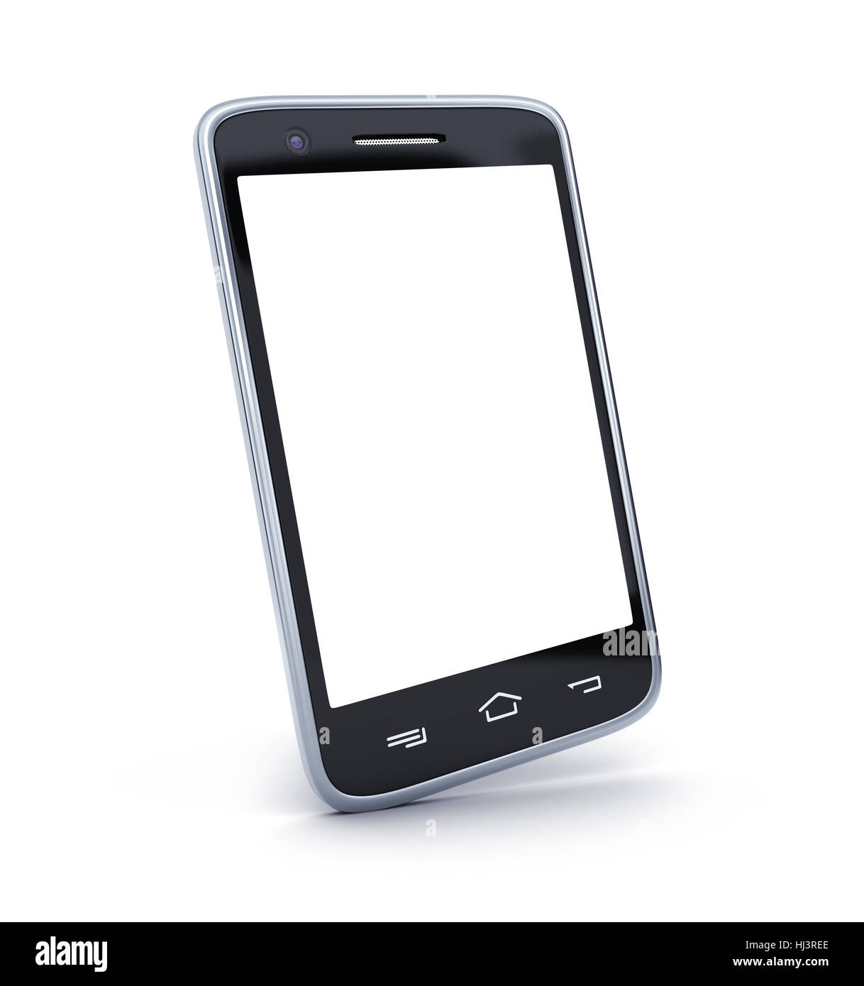 Empty screen smartphone Cut Out Stock Images & Pictures - Alamy