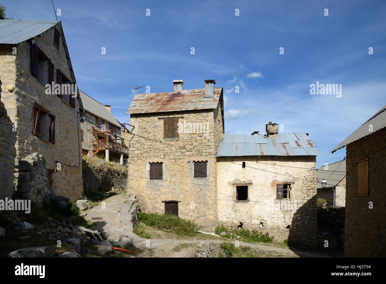 Mountain Village, Hamlet or Alpine Village of Argenton above Annot ...