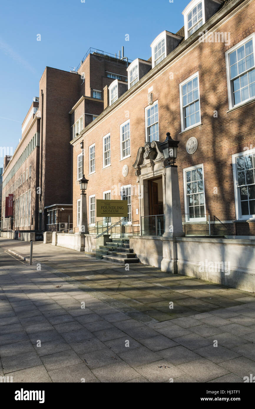 The Foundling Museum in Bloomsbury, London, England, UK Stock Photo - Alamy