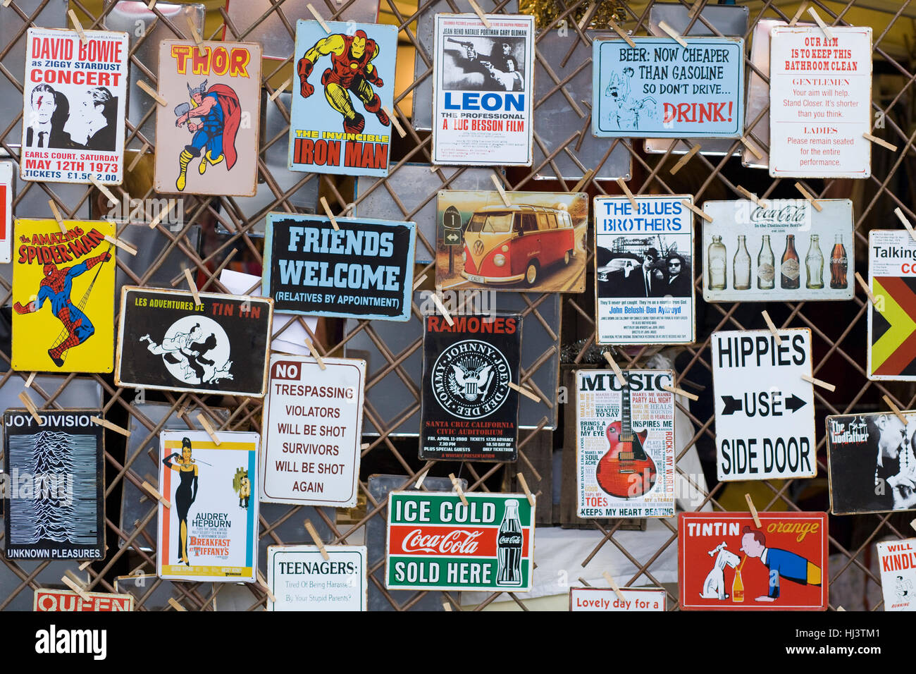 Printed plaques hi-res stock photography and images - Alamy