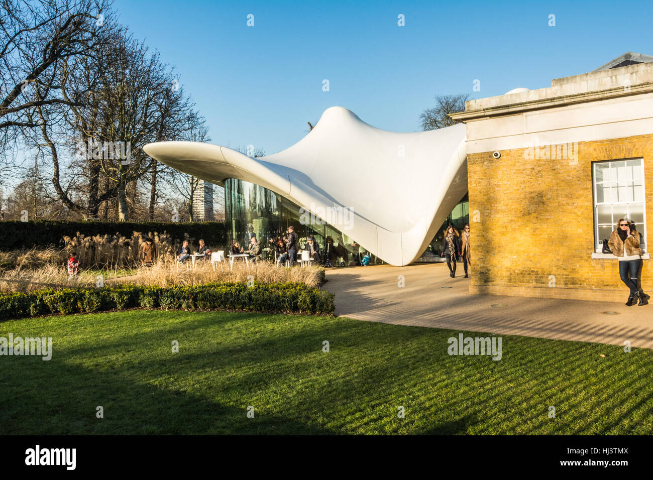 The Serpentine Gallery in London's Hyde Park, UK Stock Photo - Alamy