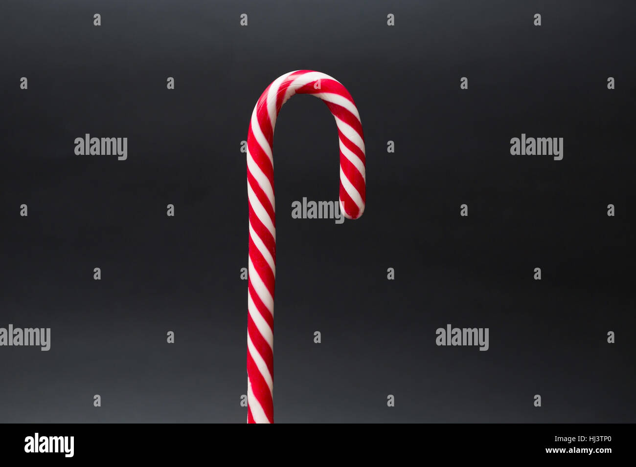 Red White Striped Candy Cane Stock Photo - Alamy
