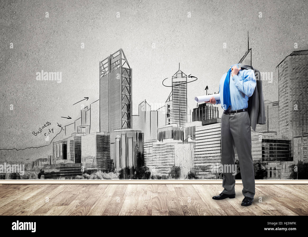 Man of engineering profession Stock Photo - Alamy