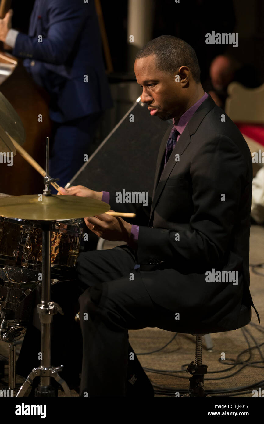 New York, NY USA - January 5, 2017: Willie Jones III performs during ...