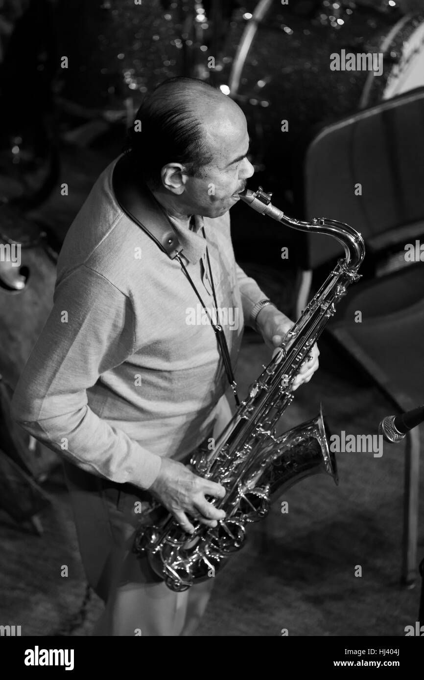 New York, NY USA - January 5, 2017: Benny Golson performs during Jazz ...