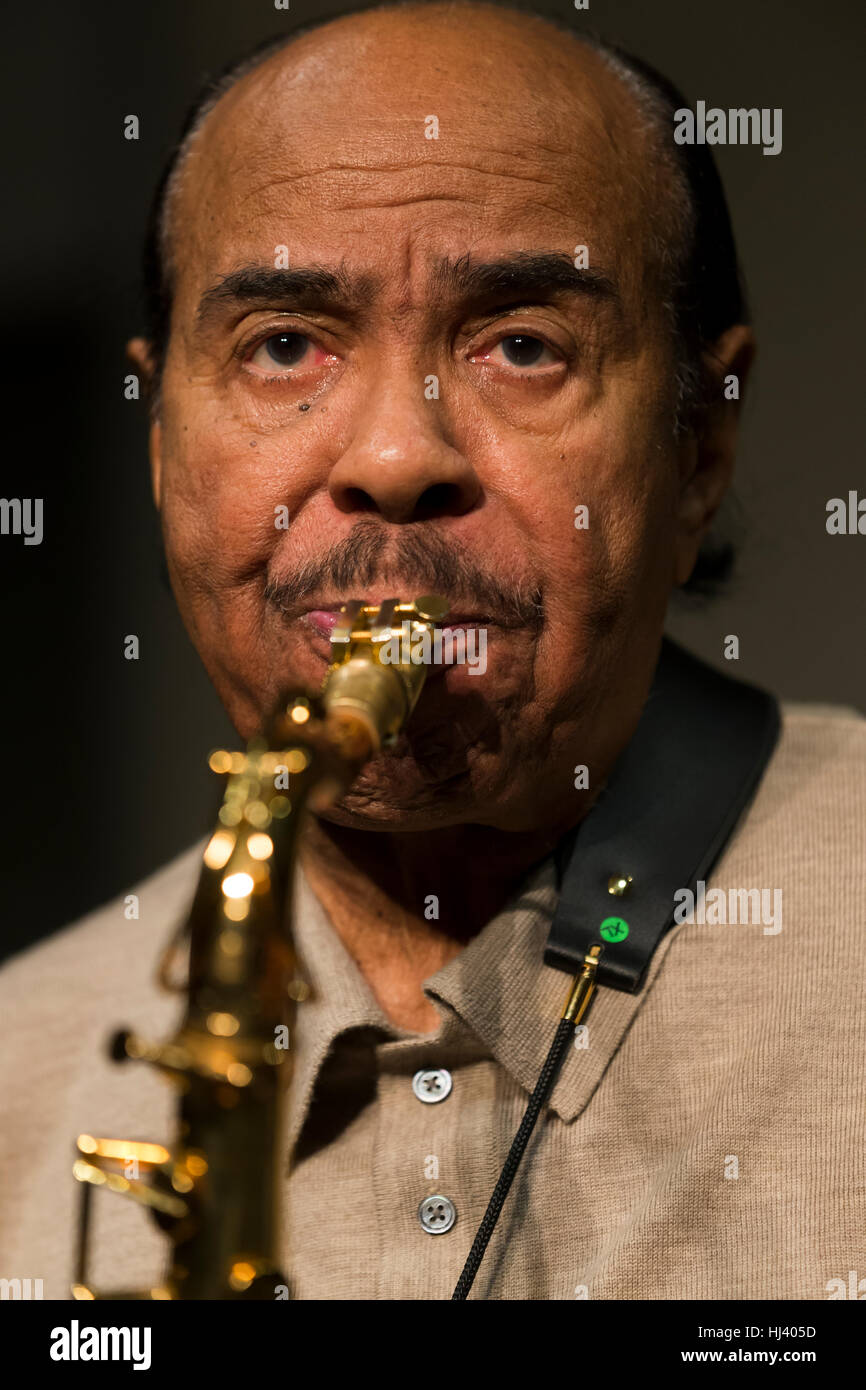 New York, NY USA - January 5, 2017: Benny Golson performs during Jazz ...