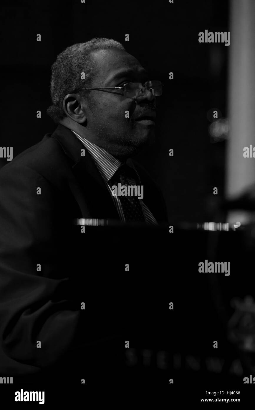 New York, NY USA - January 5, 2017: Larry Willis performs during Jazz ...