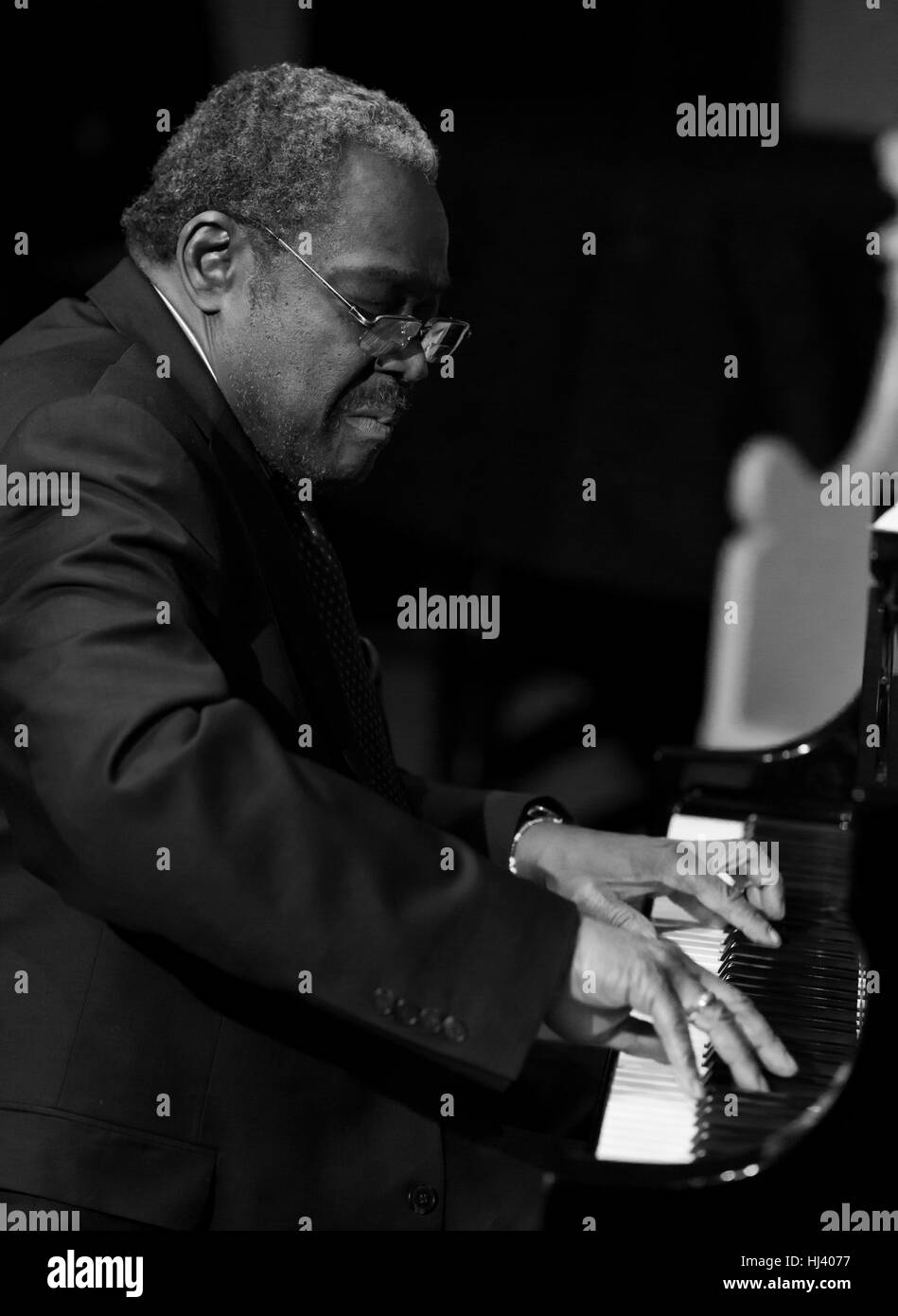 New York, NY USA - January 5, 2017: Larry Willis performs during Jazz ...