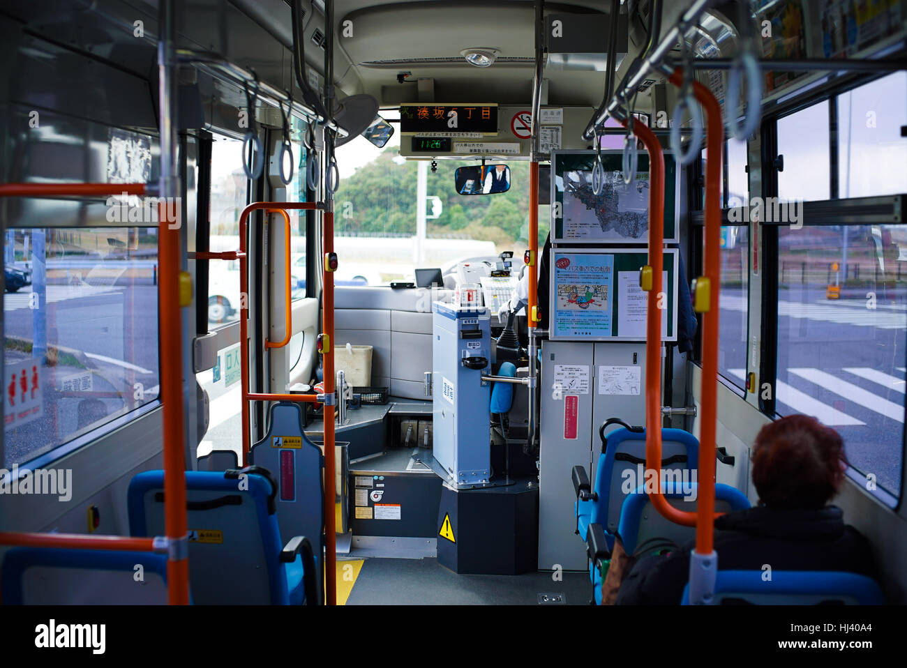 A community bus in Shingu, Fukuoka, Japan Stock Photo - Alamy