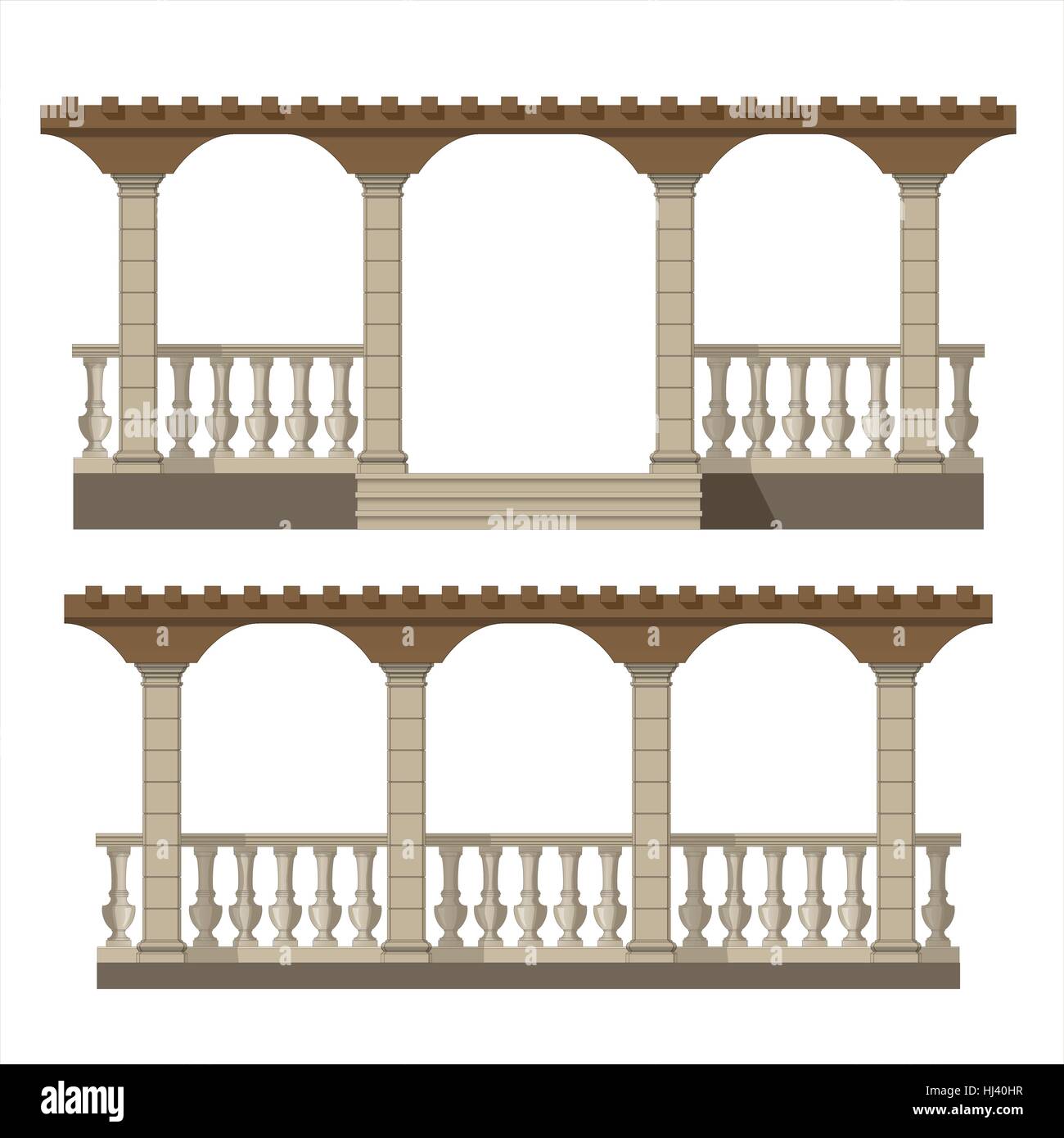 Set of vector pergola Stock Vector Image & Art - Alamy