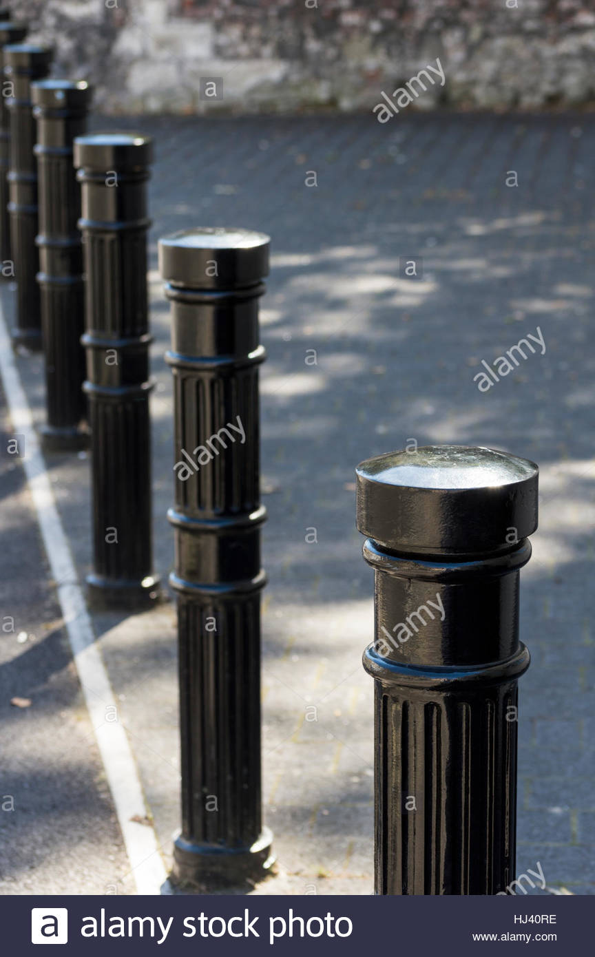 Pavement Bollards Bollard High Resolution Stock Photography and Images ...