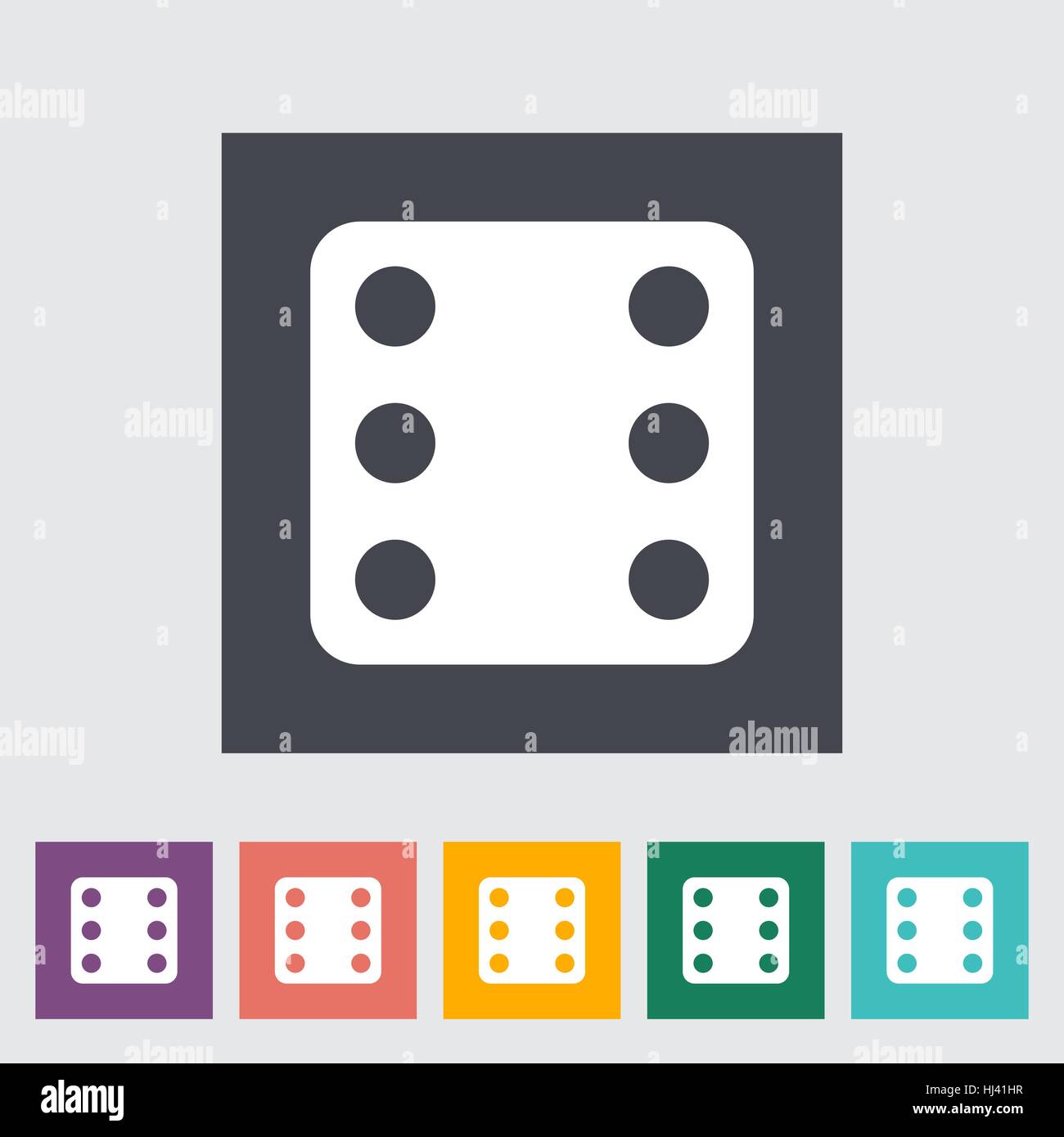Cast dice Stock Vector Images - Alamy