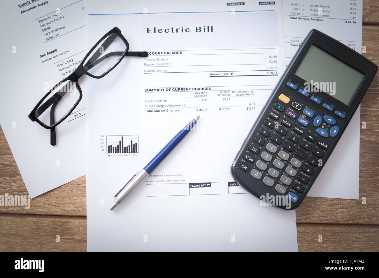 Electricity Bill Stock Photos & Electricity Bill Stock Images - Alamy