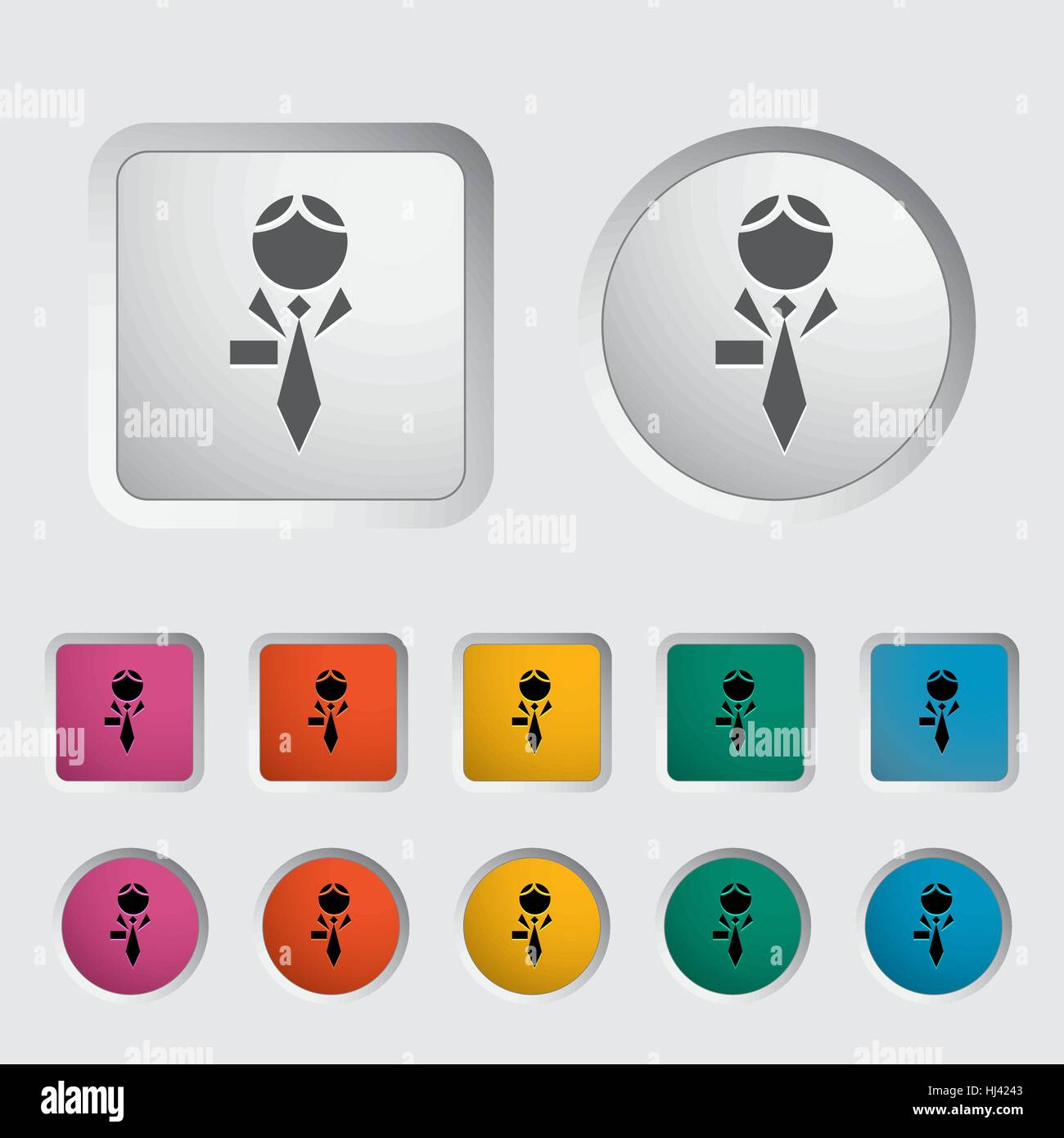 Human icon. Vector illustration EPS Stock Vector Image & Art - Alamy