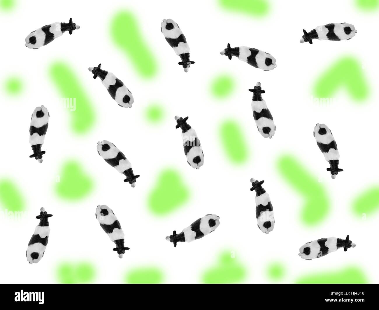 Farm animals isolated against a white background Stock Photo - Alamy