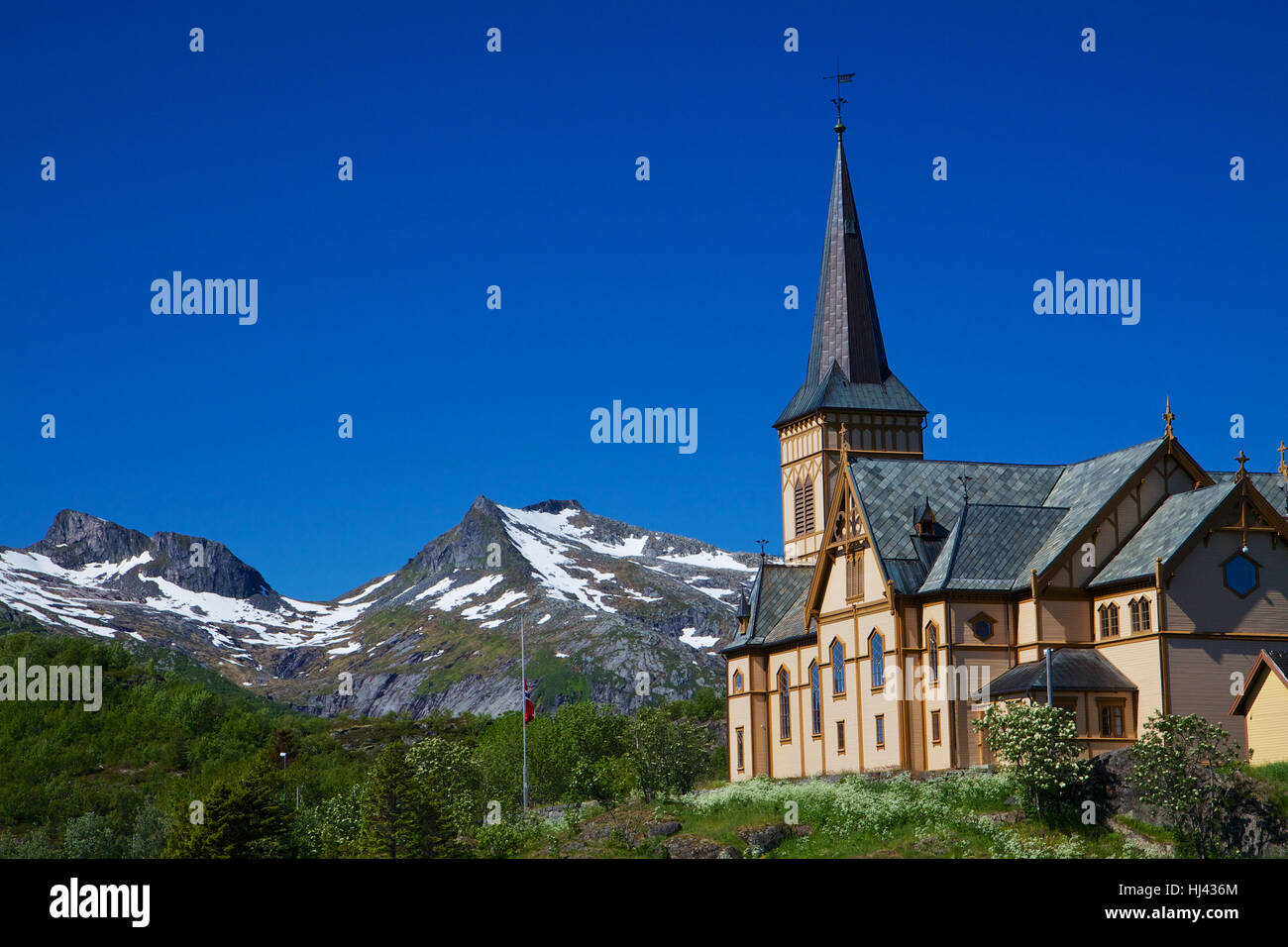 religious, church, mountains, cathedral, arctic, tourism, shine, shines ...