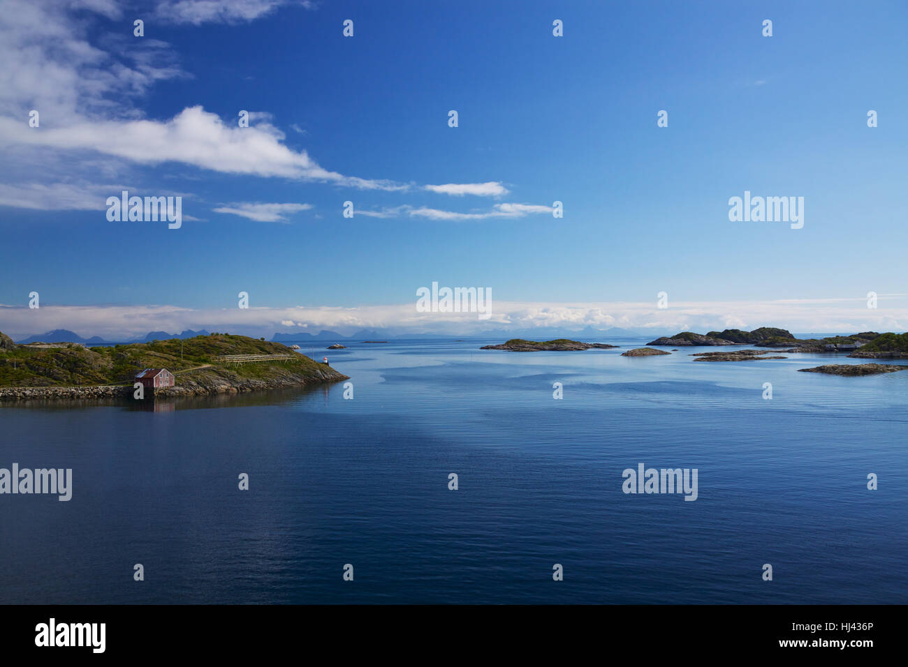 blue, house, building, shine, shines, bright, lucent, light, serene ...