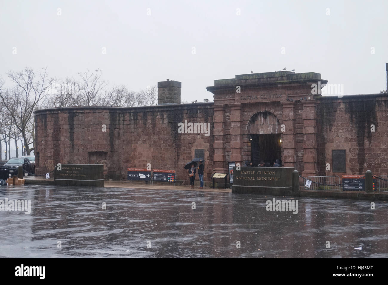Castle Clinton, National Monument, New York, USA Stock Photo - Alamy