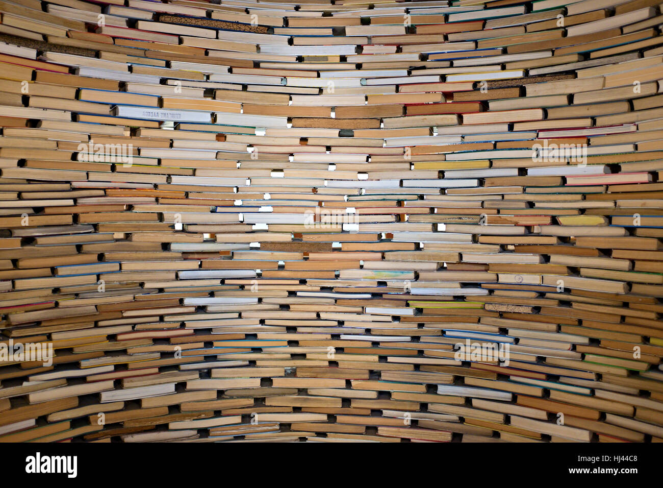 books in prague library in czech republic Stock Photo - Alamy