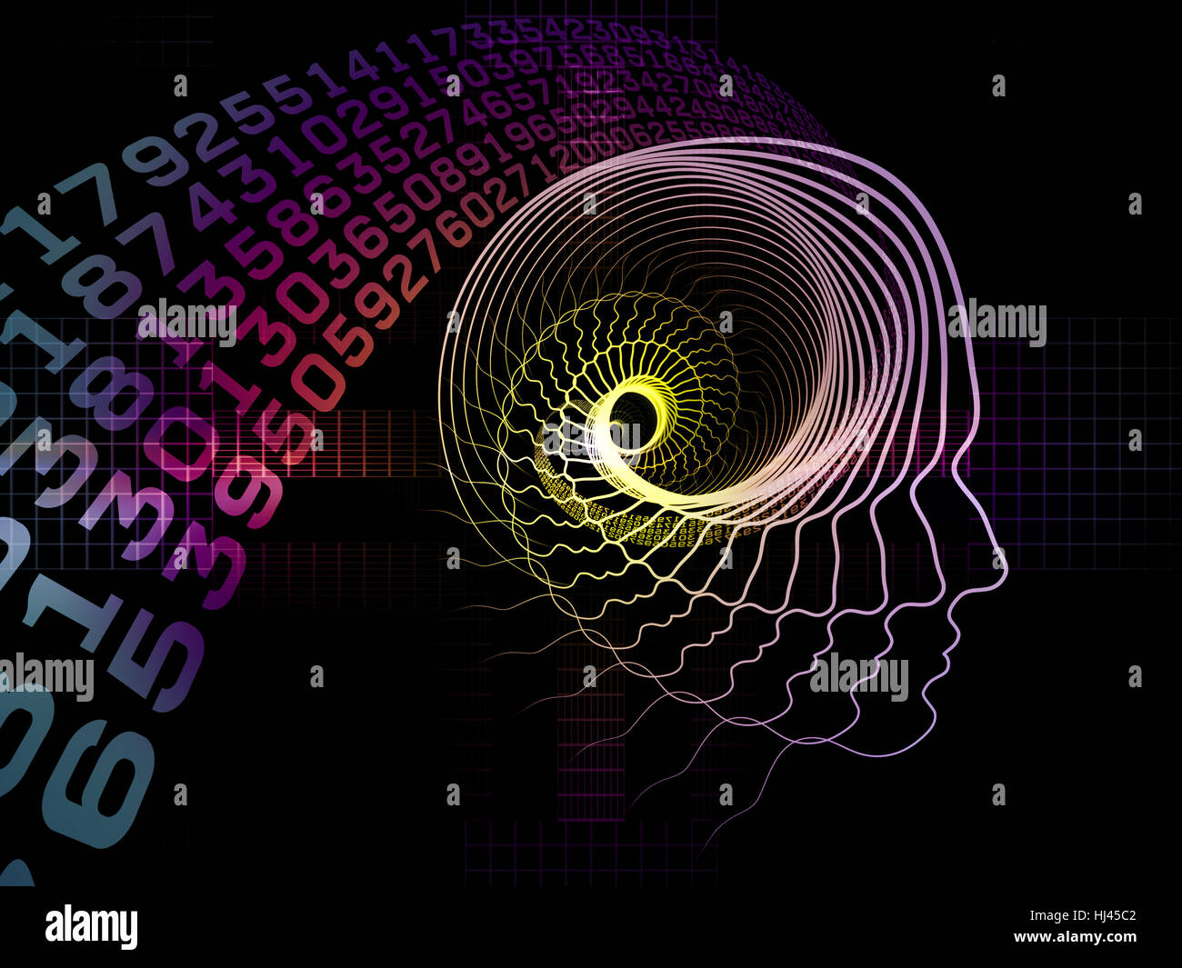 profile, calculation, arrangement, composition, space, face, human ...