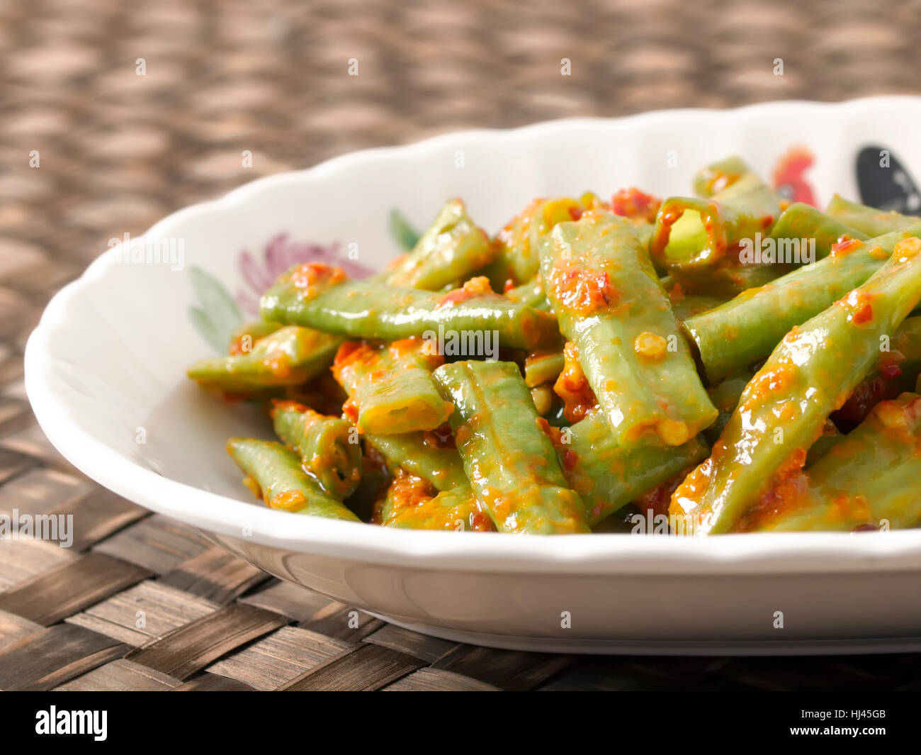 shrimp, vegetable, long, fried, bean, chilli, chili, food, aliment ...