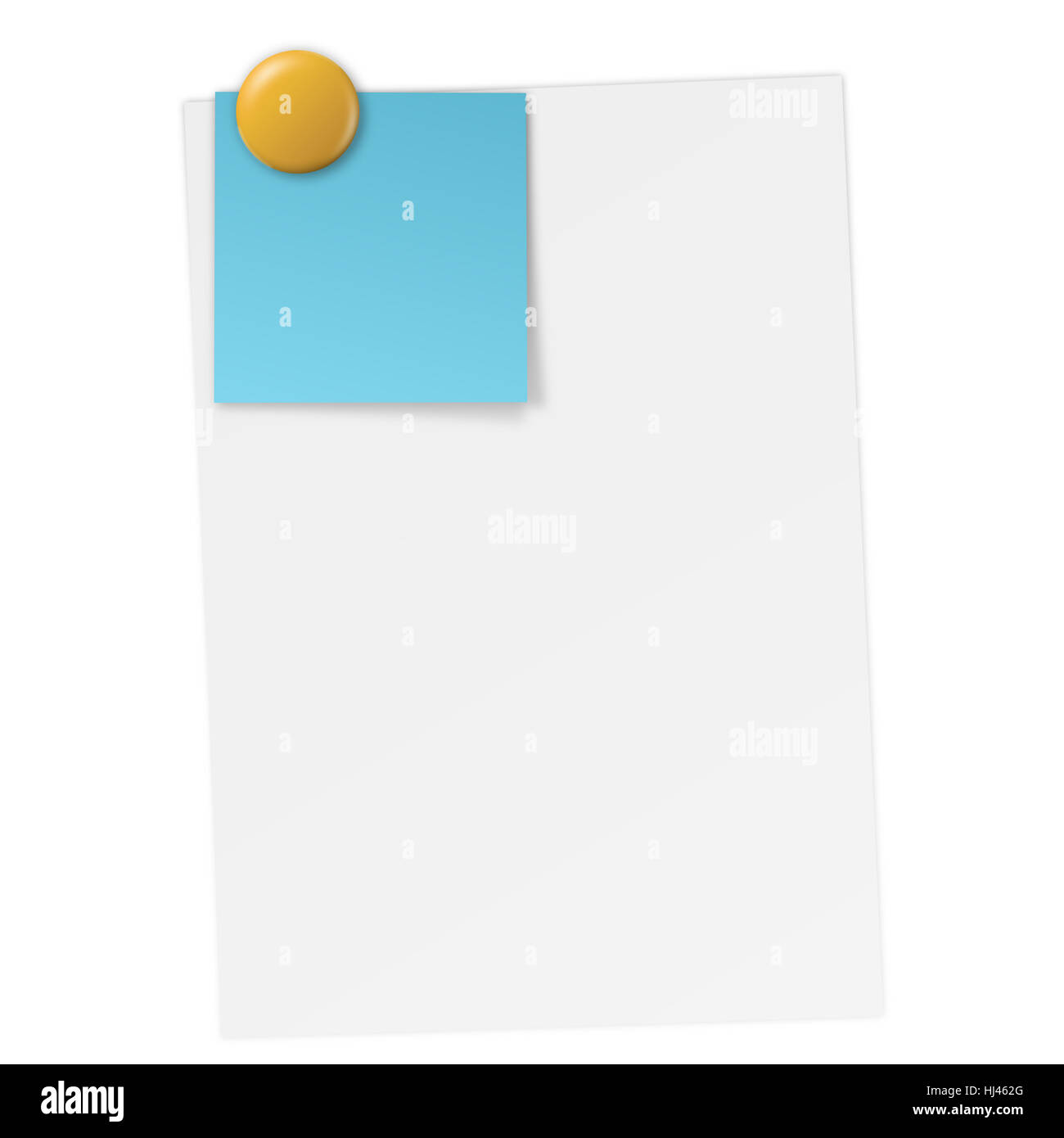 blue, info, office, note, memo, slip, inform, isolated, optional ...