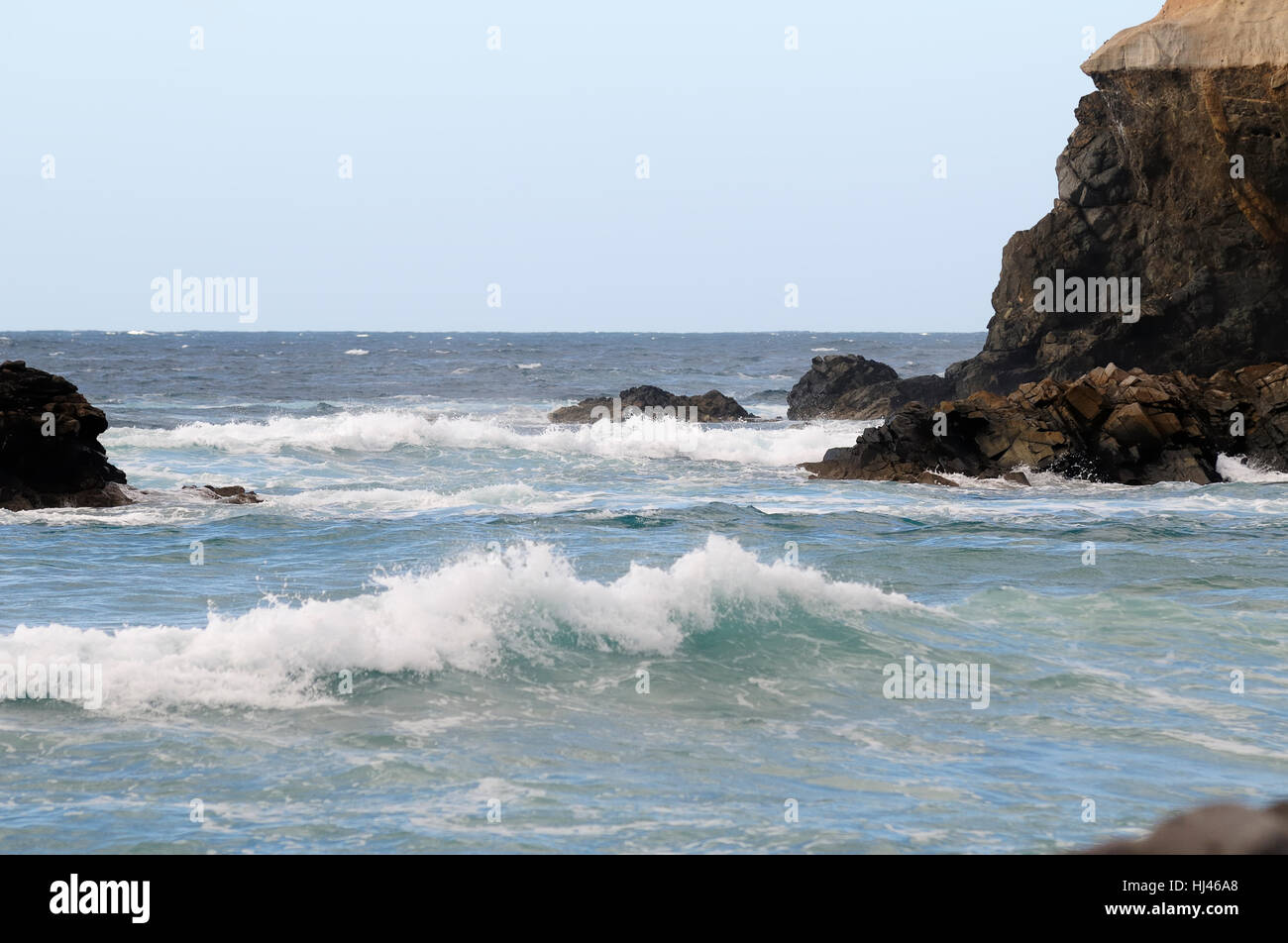 atlantic ocean, salt water, sea, ocean, water, canary islands, isle ...