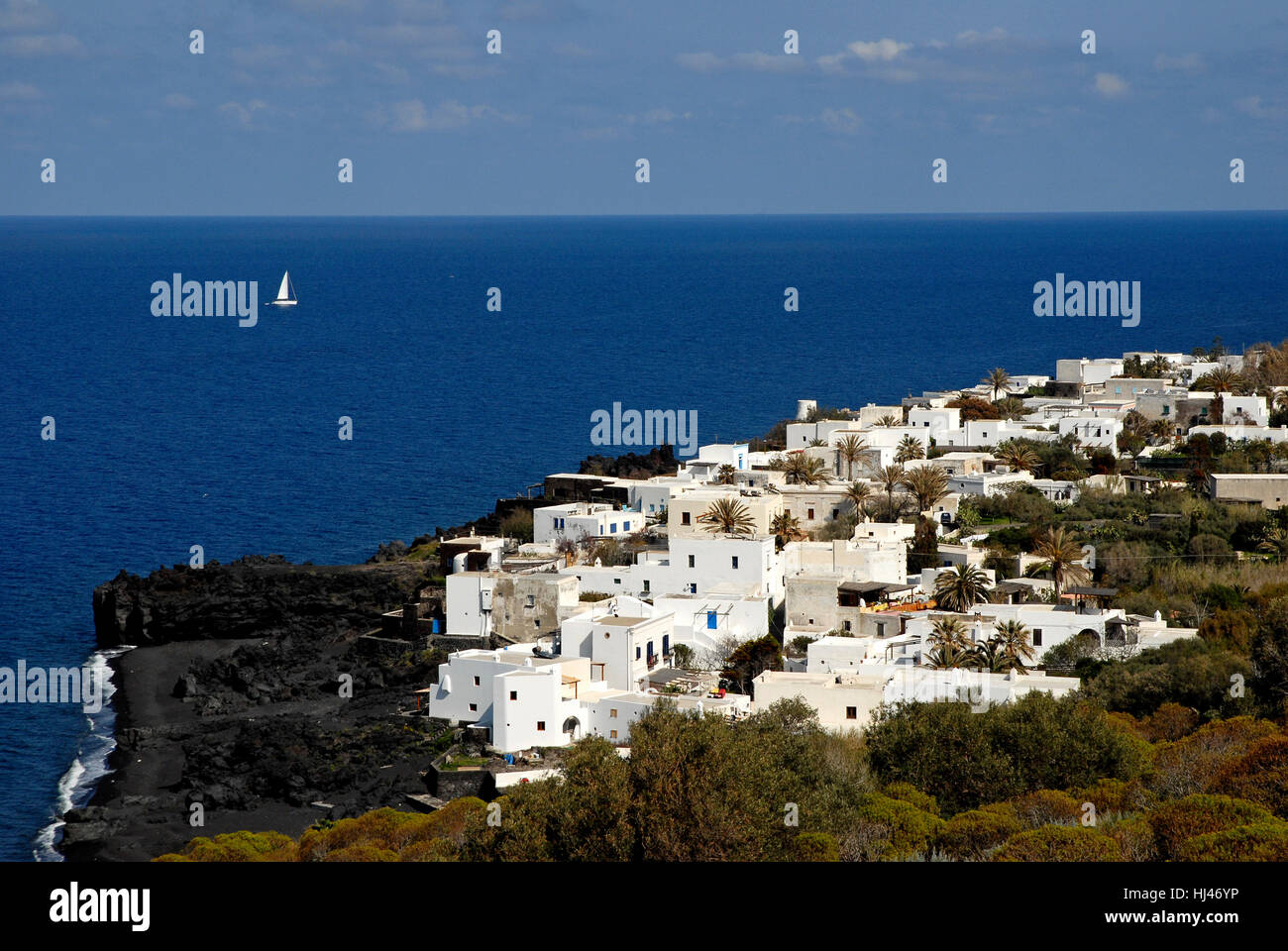 Stromboli island piscita hi-res stock photography and images - Alamy