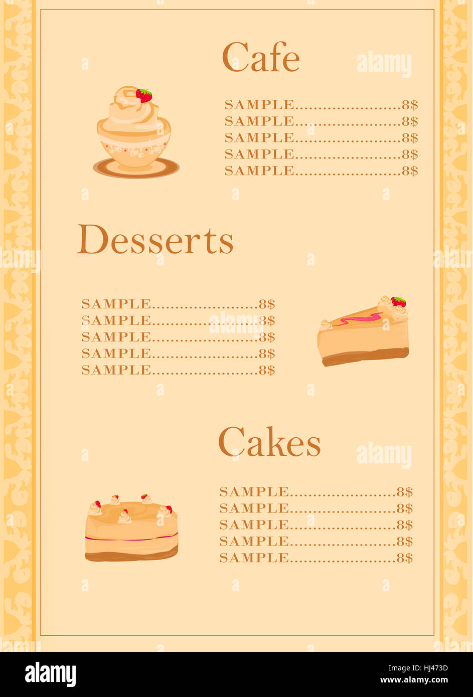 cake, pie, cakes, menu, retro, dessert, chocolate, food, aliment, sweet ...