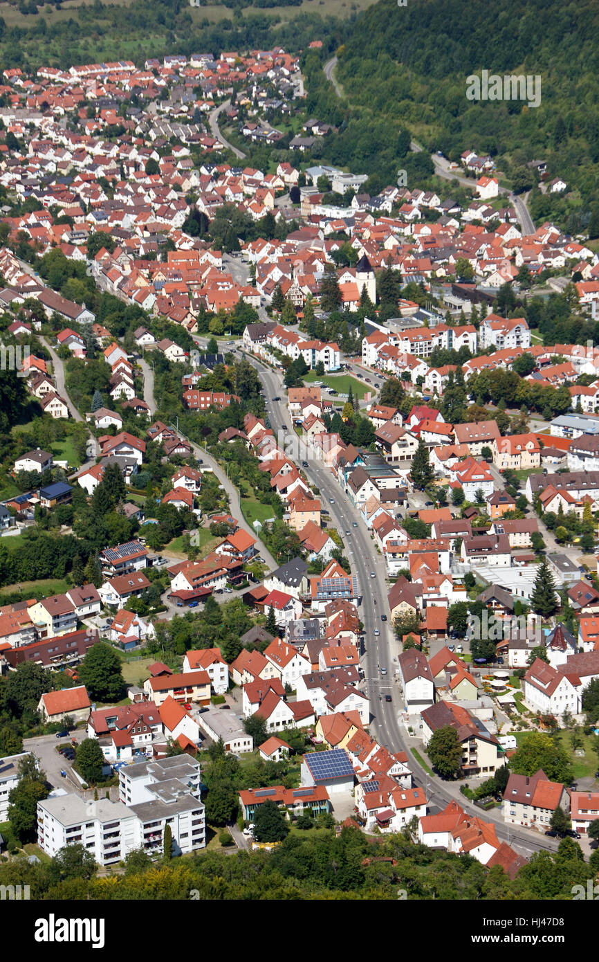 buildings, houses, german, settlement, community, village, market town ...