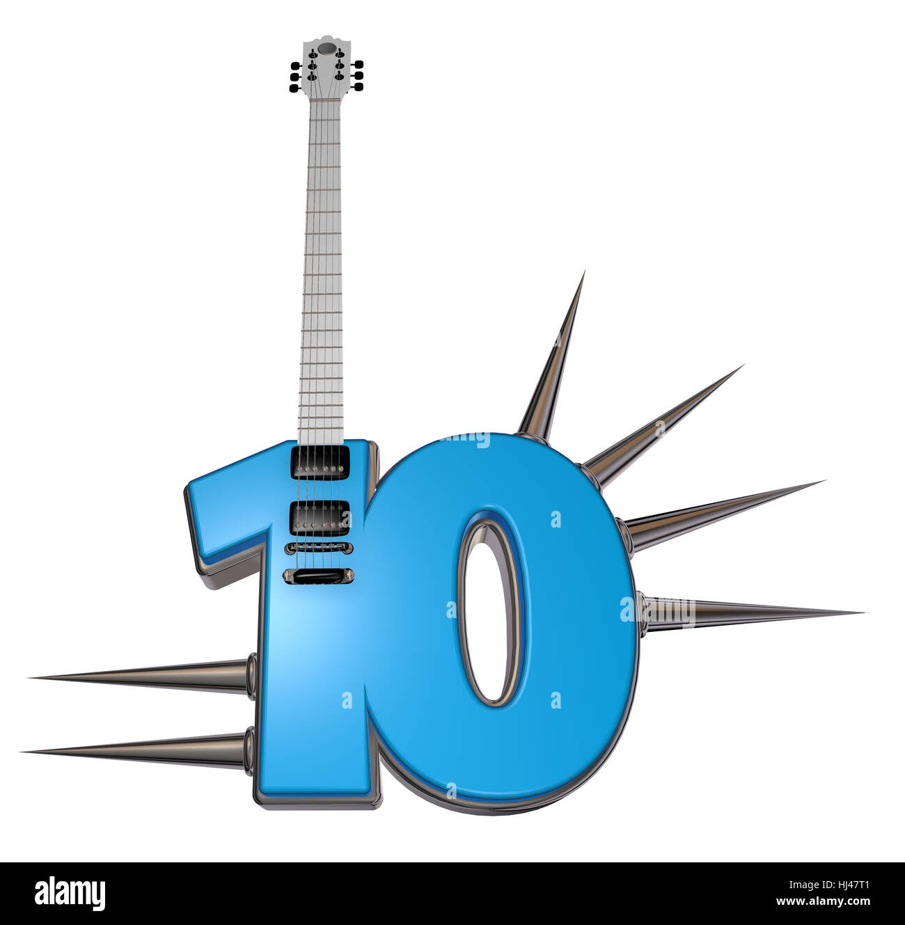 Number ten guitar hi-res stock photography and images - Alamy