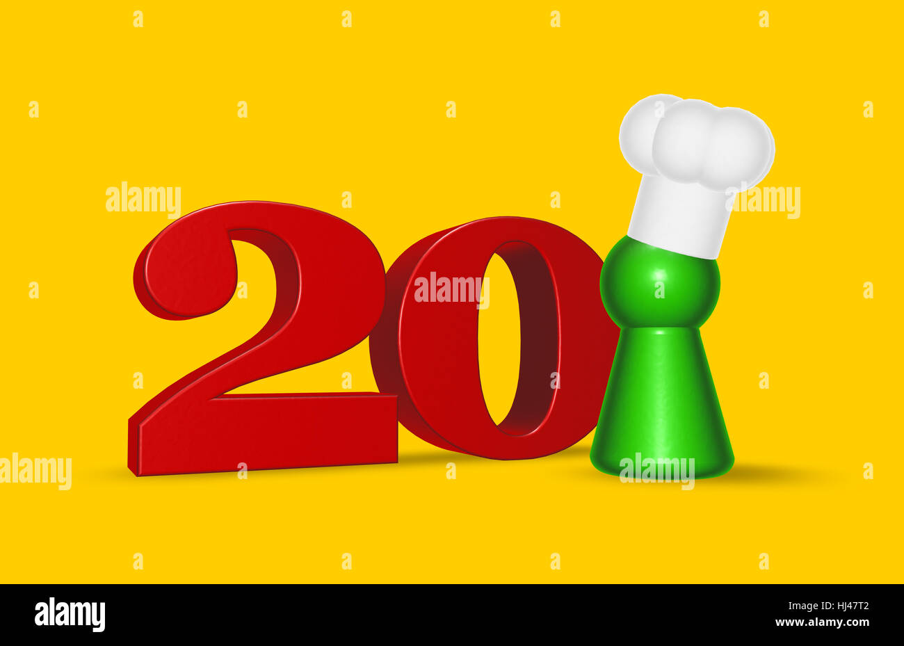 cook and number twenty Stock Photo - Alamy