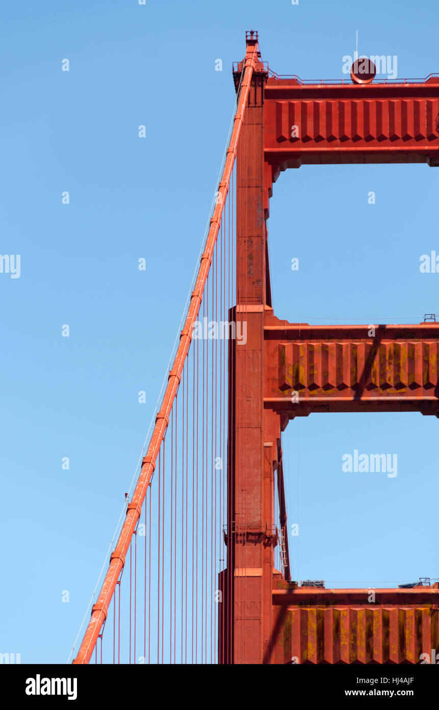 bridge, summer, summerly, firmament, sky, colors, colours, red, bridge ...