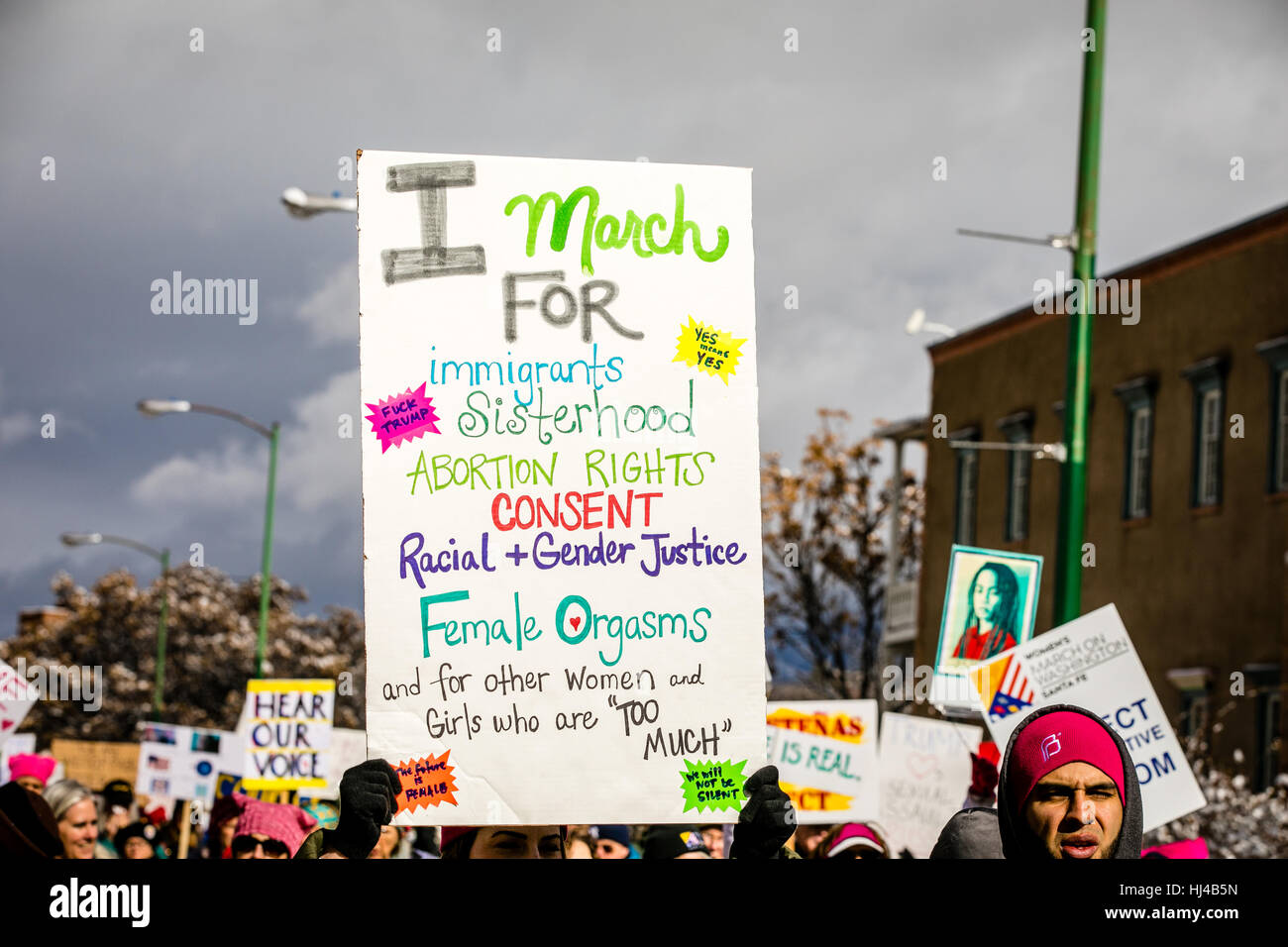 Women's March on Washington - Santa Fe, Women's rights, protest ...
